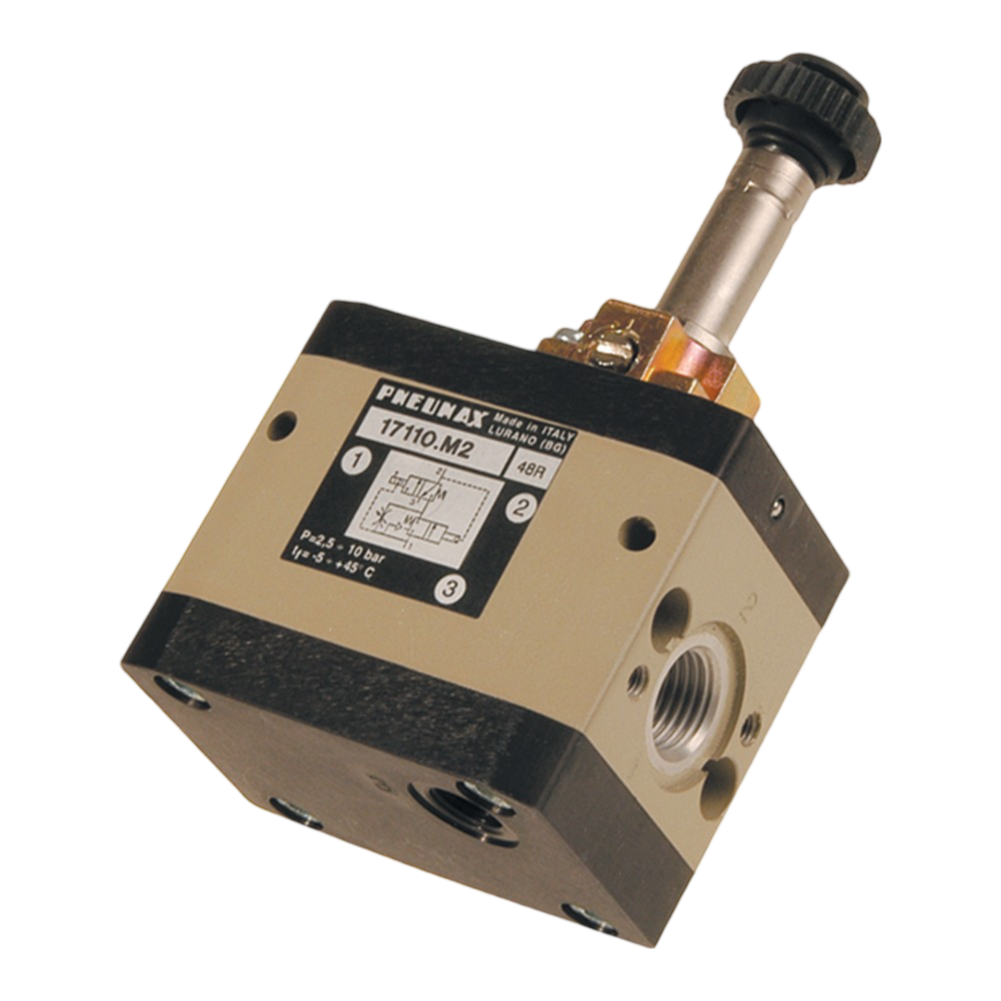 Pneumax 17110.M2/9 1/4 Size 1 Soft Start Valve Electropneumatic (2 Wat