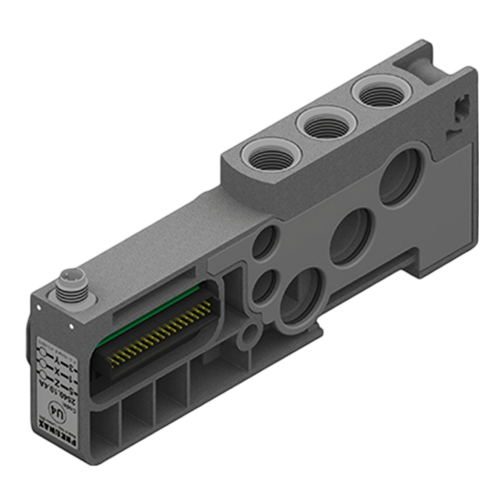 Pneumax 2540.10 OPTYMA32-F G1/4 Intermediate Inlet/Exhaust Module ...