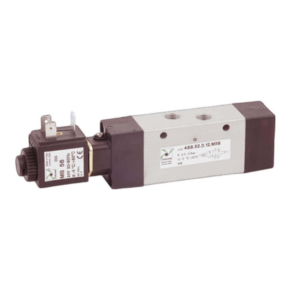Pneumax 488.52.0.12.M58 Solenoid/Differential + MB58 (230 VAC 50/60 Hz