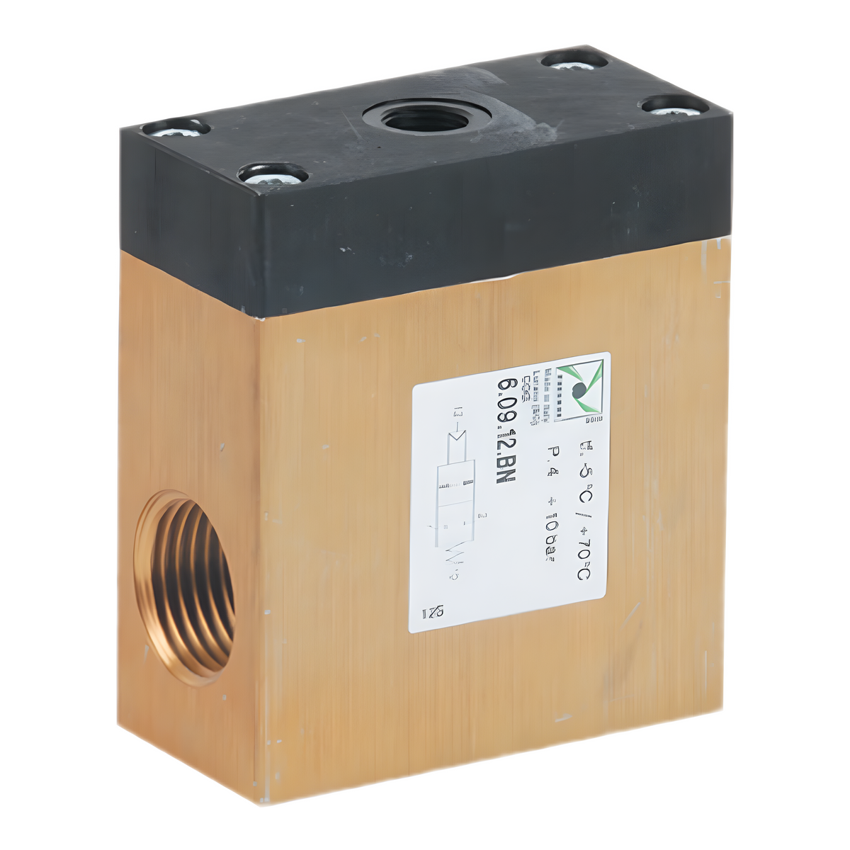 Pneumax 6.09.12.BN G1/2 Blocking Valve Bidirectional | pneumaticsystems