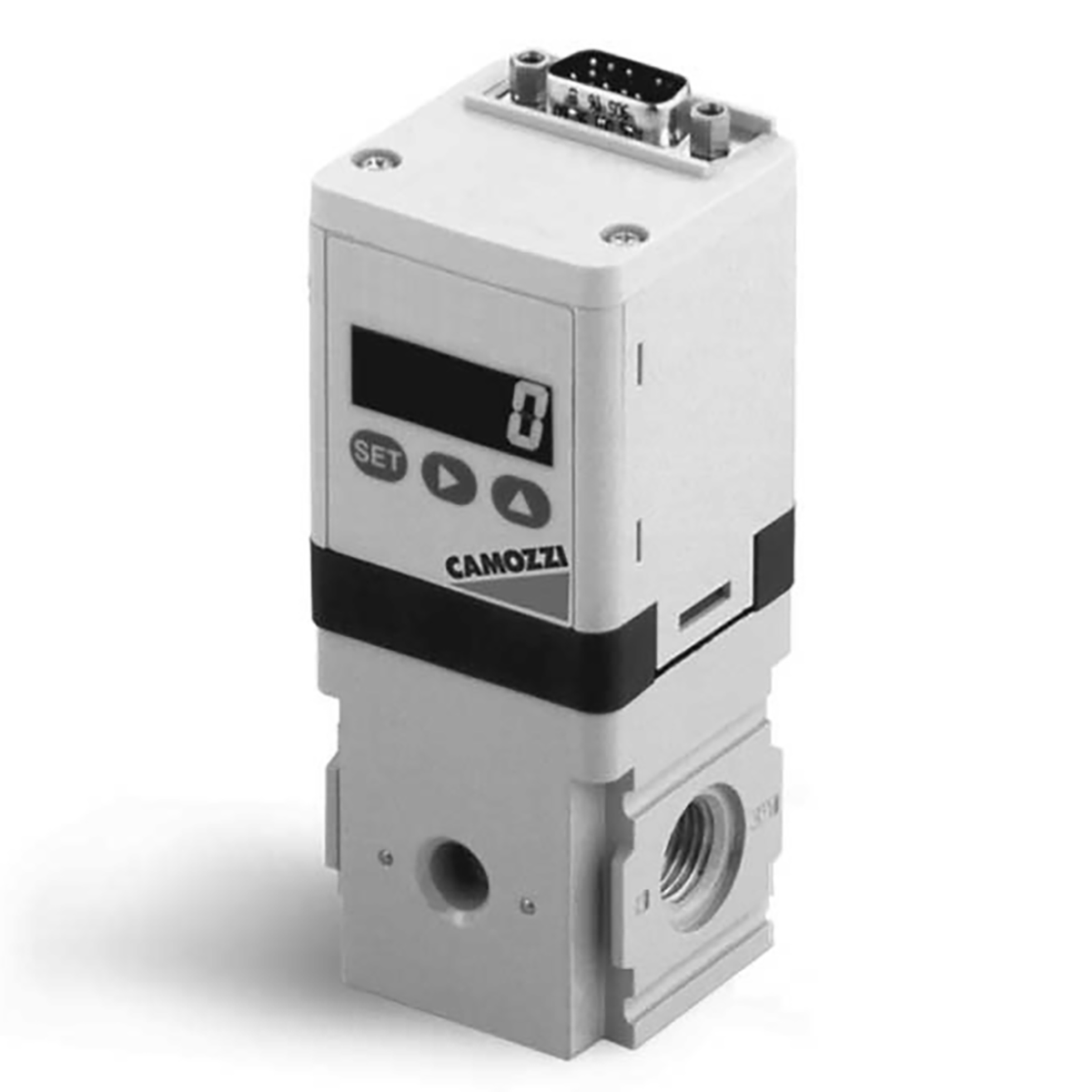 Camozzi ER24-91SP - 1/4" Regulator Switch (Pnp) | pneumaticsystems