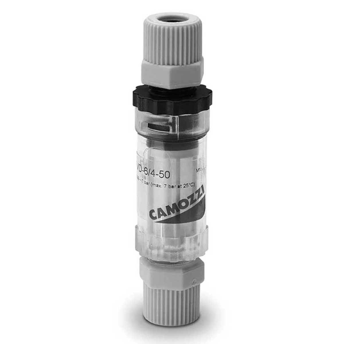 Camozzi FVD-6/4-50 - Inline Vacuum Filter 6/4 Tube Connection ...