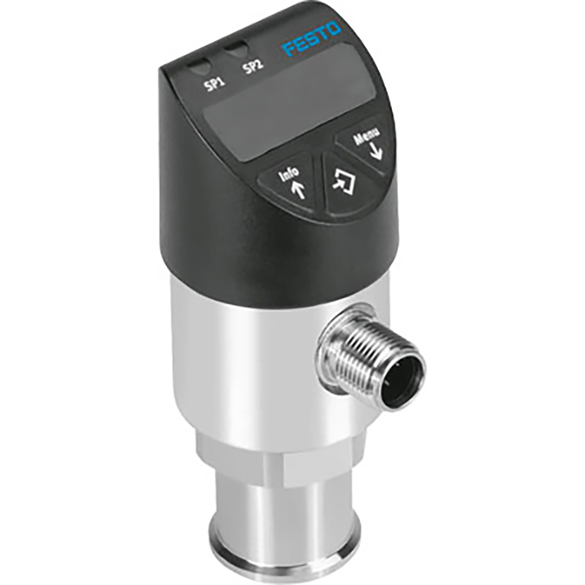 Festo 8022747 - Spaw-P50R-G14F-2P-M12 Pressure Sensor | pneumaticsystems