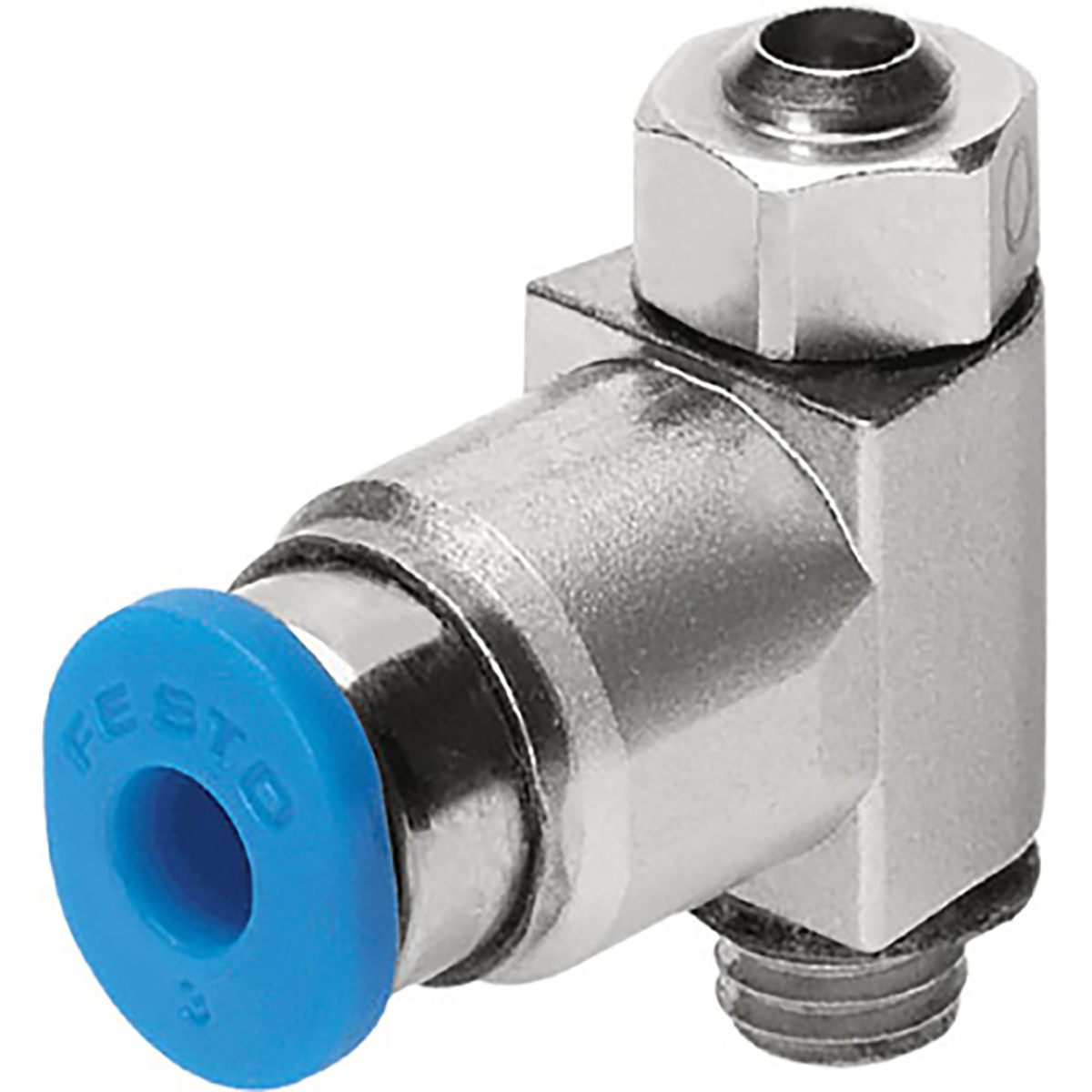 Festo 175042 - M3 Metric Flow Control Valve Flow LPM 41 - GRLO-M3-QS-3 ...