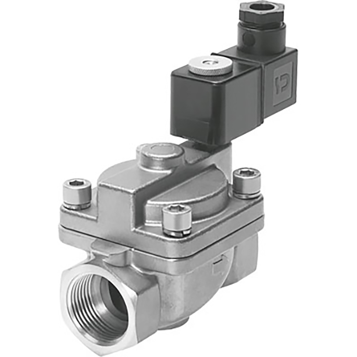 Festo 1489989 - Solenoid Valve 1" NPT Thread Flow LPM 12250 Voltage 11