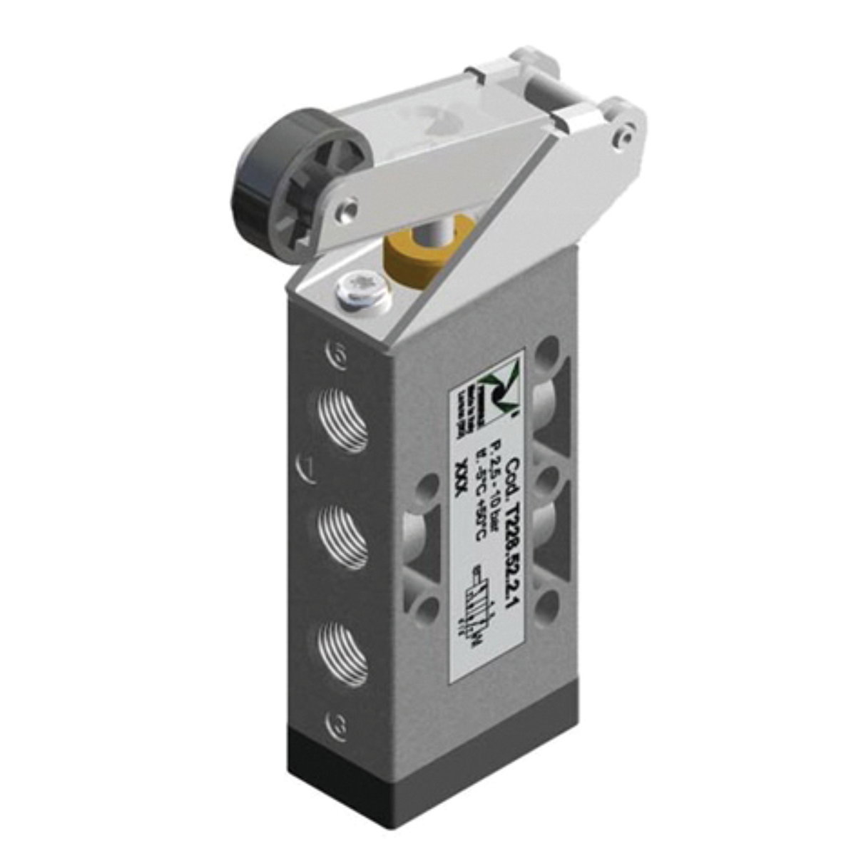 Pneumax T228.52.2.1 - 1/8" BSPP Female Lever Valve