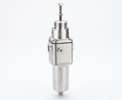 Norgren B38-442-M1LA, B38 Series stainless steel filter/regulator, 1/2 ...