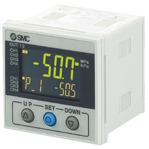SMC PSE203A, PSE200A, 3-Screen Display, Multi-channel Digital Sensor ...