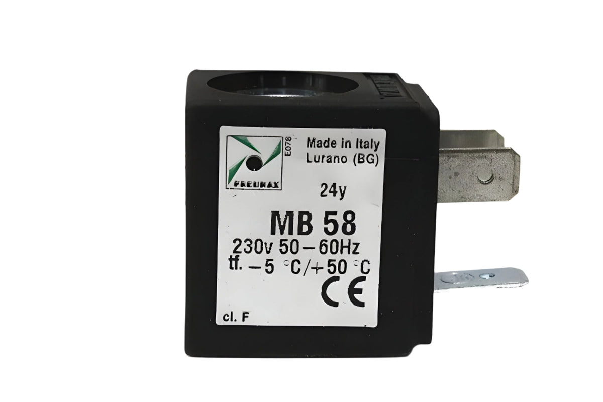 Pneumax MB 58/1 22mm N/O Solenoid Coil 220Vac 50/60Hz | pneumaticsystems