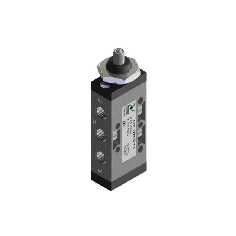 Pneumax T228.52.0.11X 5/2 Plunger Valve | pneumaticsystems