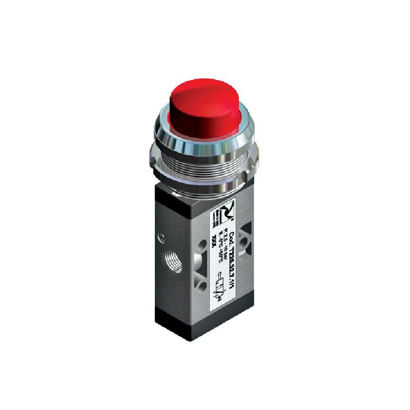 Pneumax T228.32.7.1/3 3/2 Pushbutton Valve